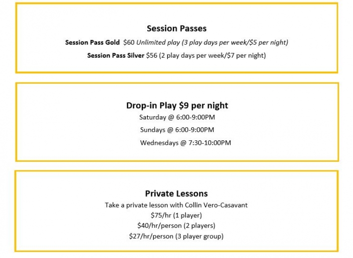 Pickleball Fall II info - Chestnut Forks Athletic Club