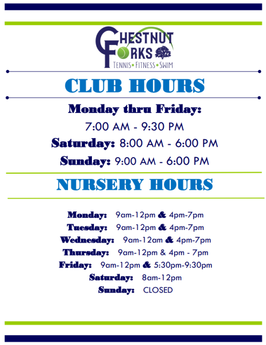 Home - Chestnut Forks Athletic Club